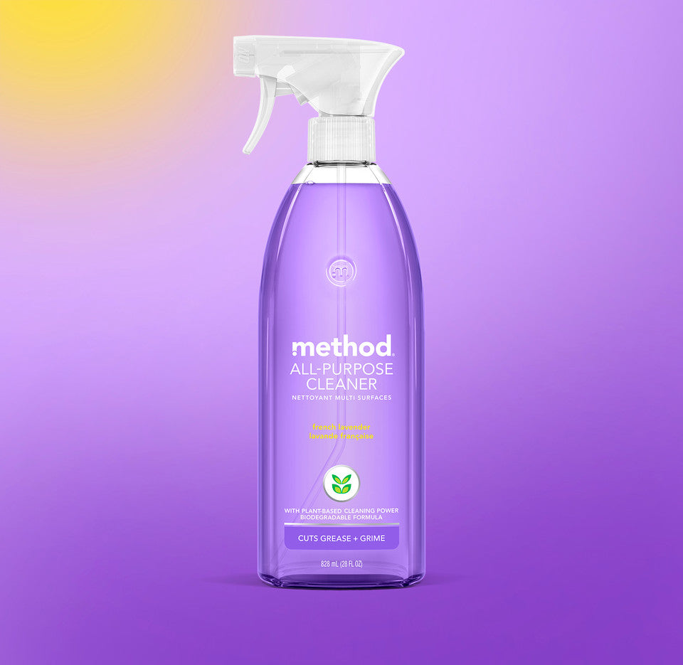 all purpose cleaner 828ml - french lavender – method home singapore