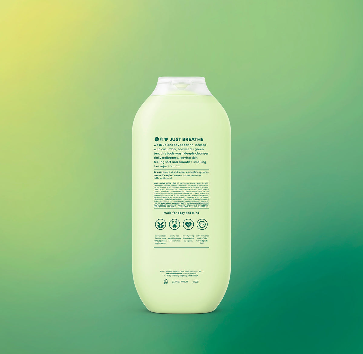 body wash 532ml - daily zen – method home singapore