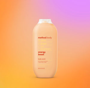 body wash 532ml - energy boost – method home singapore