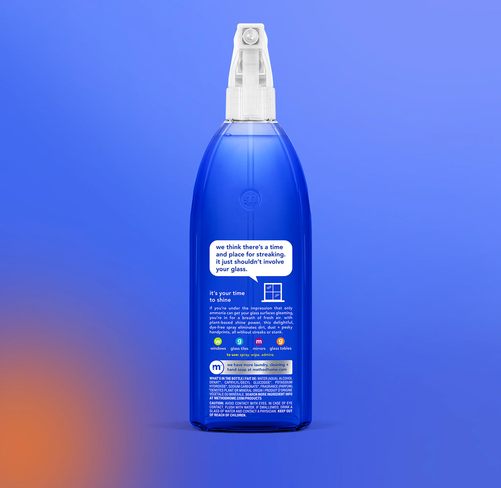 glass cleaner 828ml - mint – method home singapore