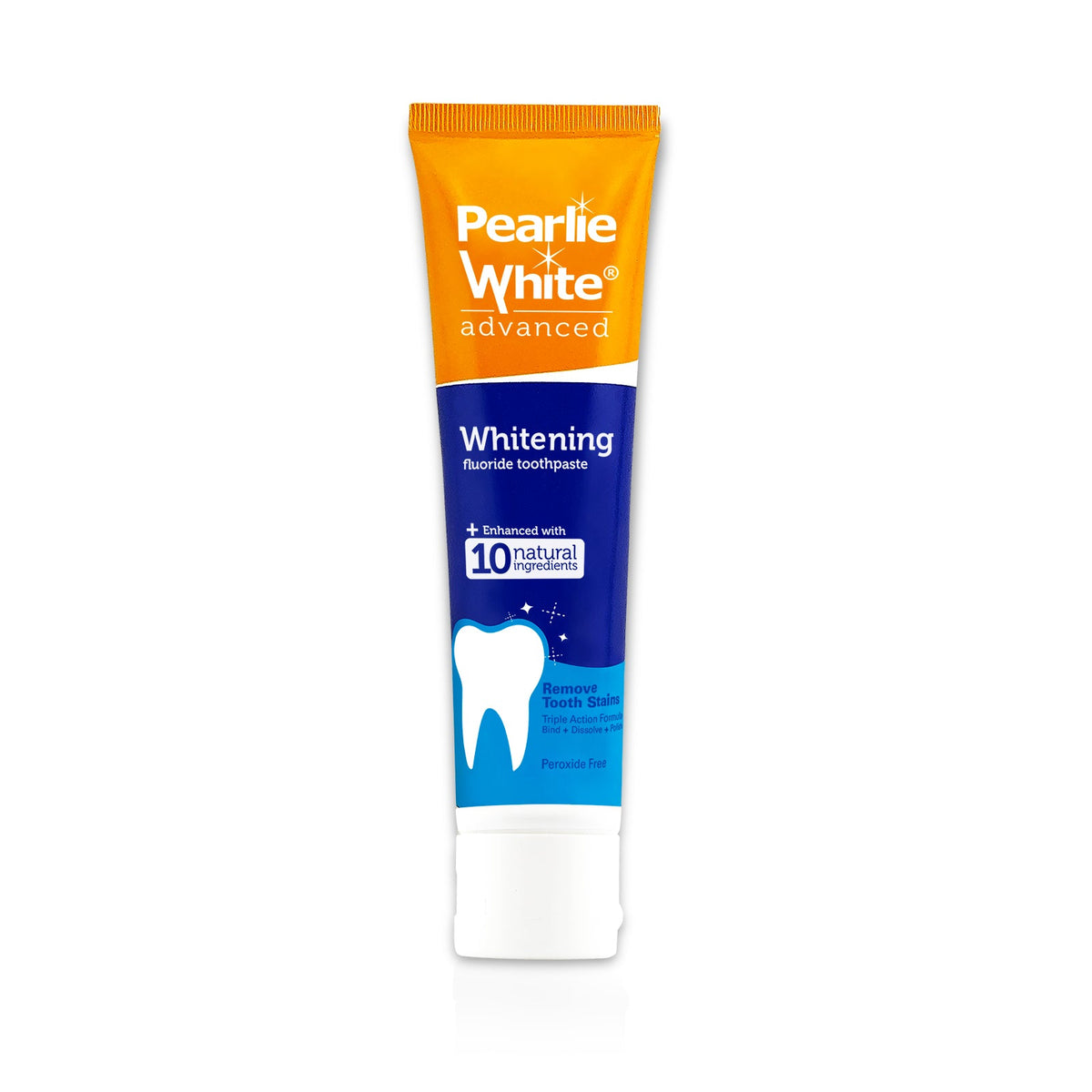 Pearlie White Advanced Whitening Fluoride Toothpaste 130g – method home ...